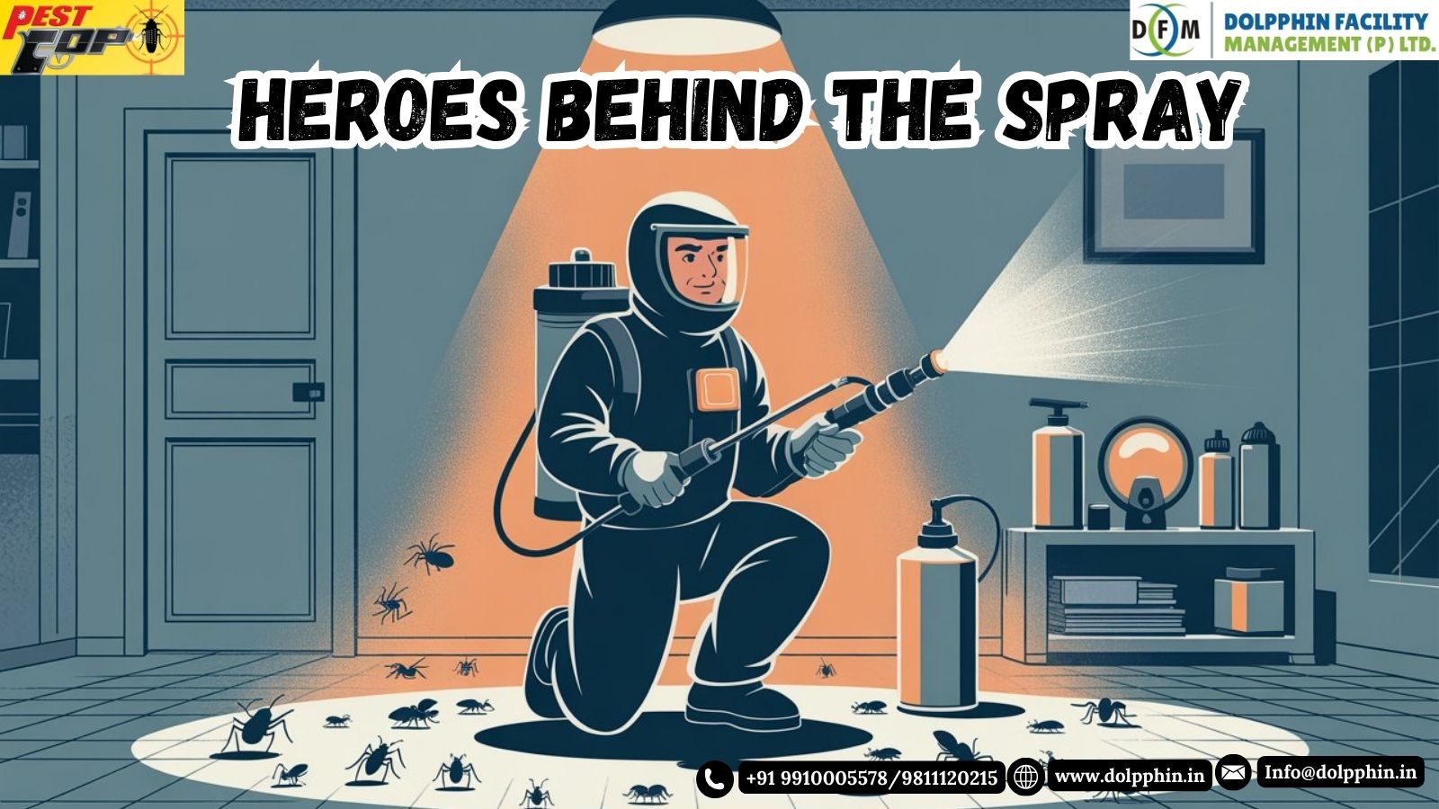 Pest Control Warrior Day In Life - Dolphin Blog